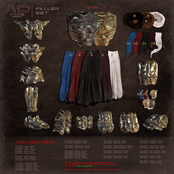Second Life Marketplace - [AD] - Fallen SET - All Bodies and colors ...